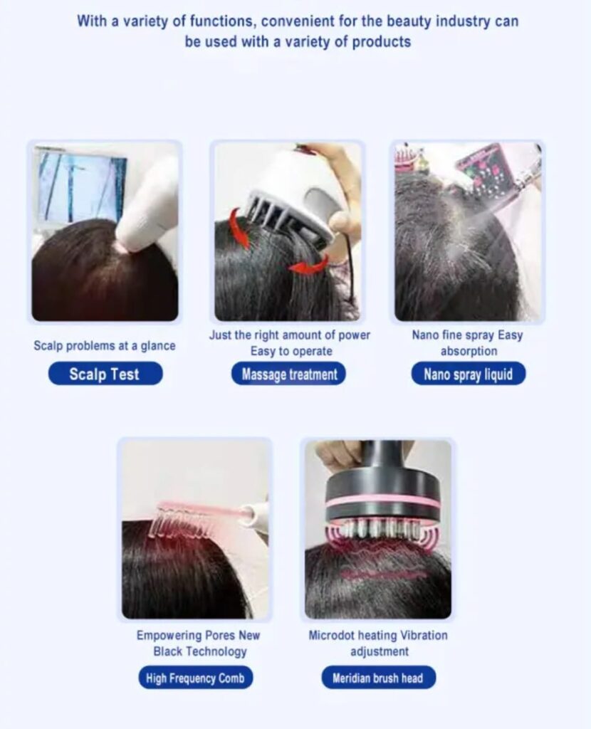 5 in 1 Portable Hair Growth System - SkinSoft